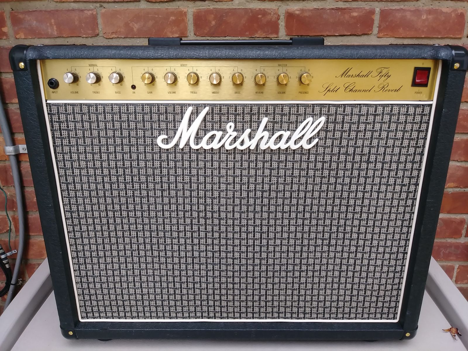 Marshall Model 5212 50-Watt 2x12 Split Channel Reverb Combo | Reverb