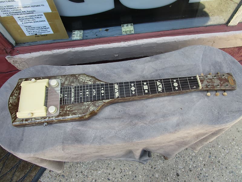 Supro Supreme 1952 Lap Steel 6 string Mother of Pearl | Reverb