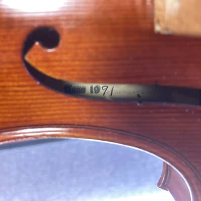 Peter Paul Prier 4/4 Violin - Dated 1991 | Reverb