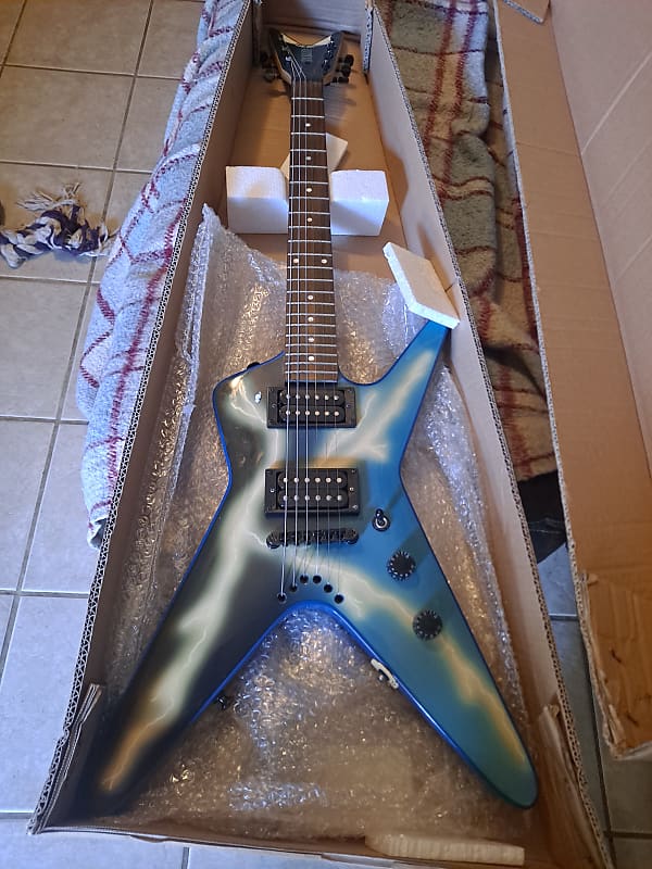 Dean Baby ML lightning - Lightning blue | Reverb