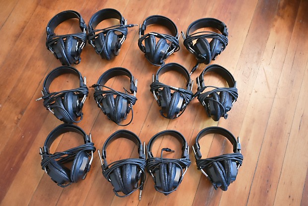 12 Pairs Fostex T-20 RP Headphones - All working! | Reverb