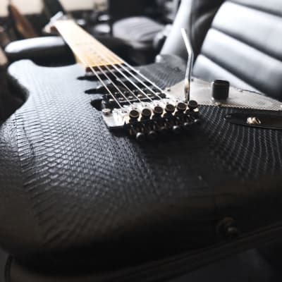 ESP LTD - GL 256 George Lynch Mr. Scary Snakeskin | Reverb