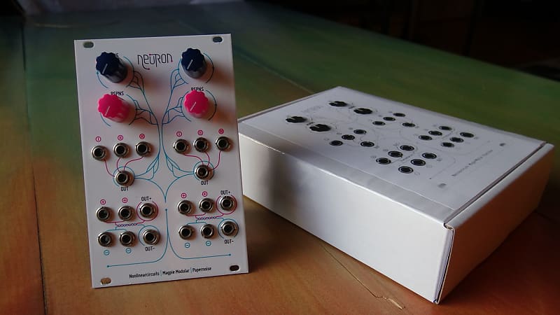 Nonlinearcircuits NEURON - Magpie Modular repanel for Non | Reverb