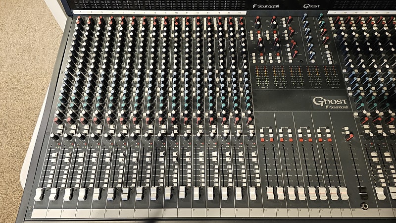 Soundcraft Ghost 32 w/ CAL mods | Reverb