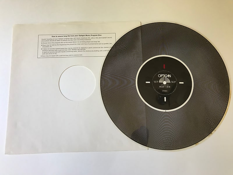 Optigan Disk "Movin'" (70180) | Reverb