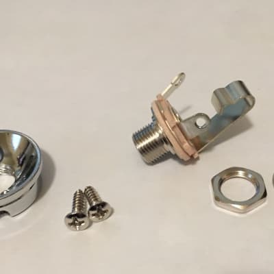 Electro Socket Telecaster Jack Cup & Switchcraft Input Jack | Reverb