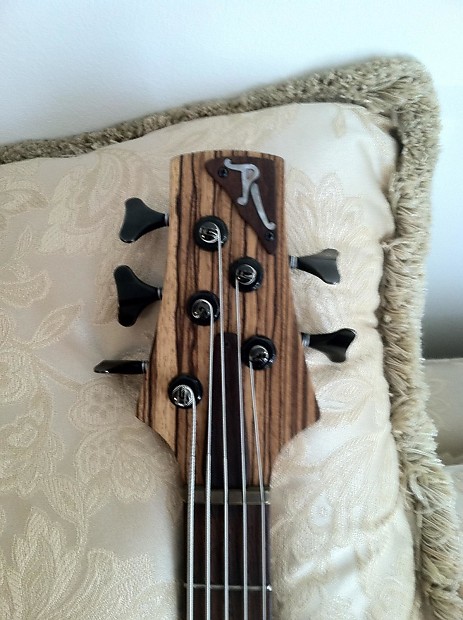 Ray Rogers, R Bass 5 string ? Zebra over alder w/ Lane Poor | Reverb