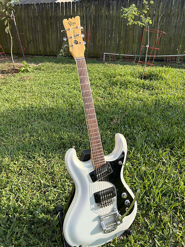 Mosrite Ventures Model MK-1 1965 Pearl white | Reverb