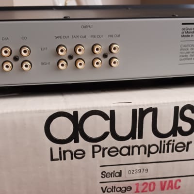 Acurus L10 Audiophile Line Stage Preamplifier -Monidal -Dual | Reverb