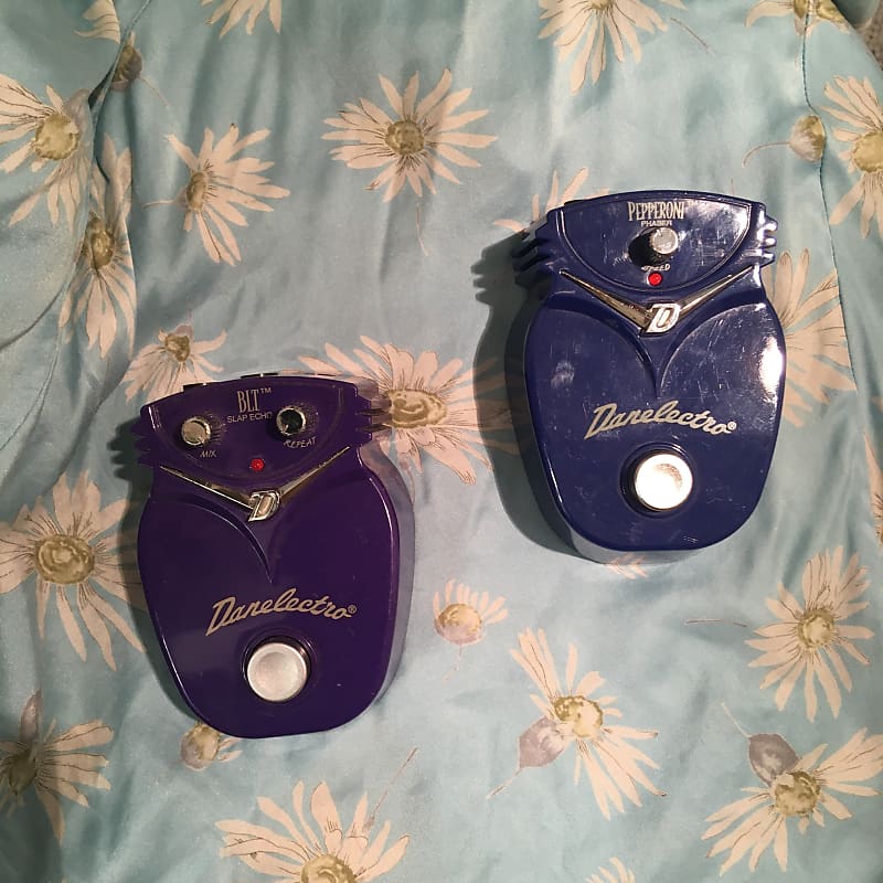 Danelectro BLT slapback & Pepperoni phaser | Reverb