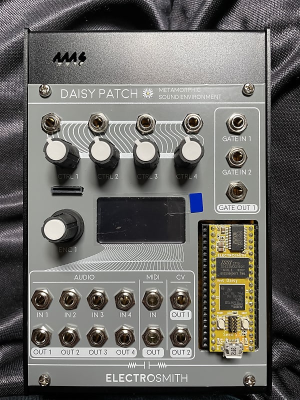 Electro-Smith Daisy Patch in 4MS POD 20HP Eurorack enclosure | Reverb