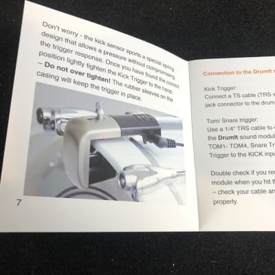 2Box TrigIt Drum Trigger Set (Kick, Snare + 3 Toms) - OPEN | Reverb