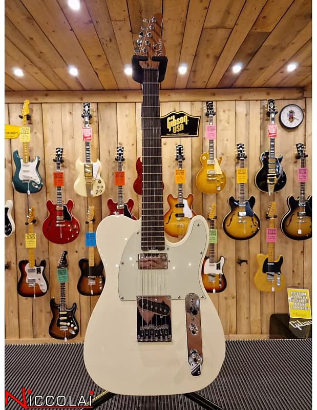 SCHECTER NICK JOHNSTON PT-SH-ATOMIC SNOW | Reverb