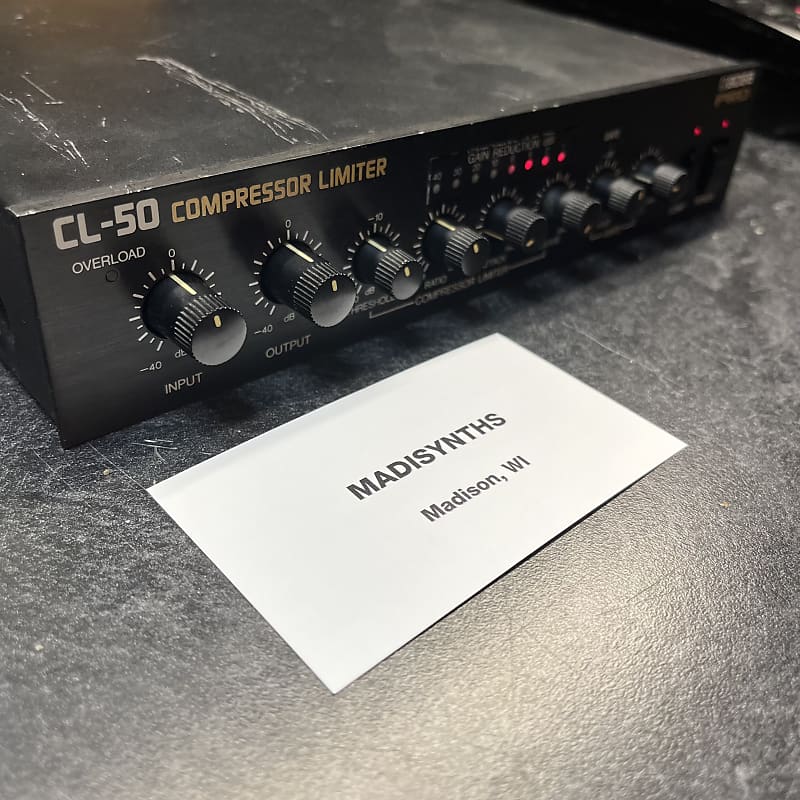 SERVICED Boss CL-50 Compressor / Limiter Half Rack | Reverb