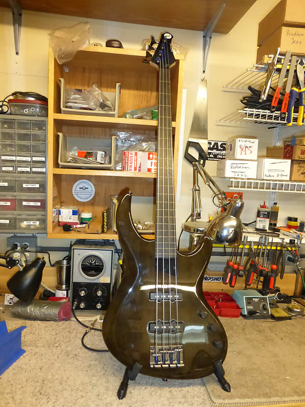 MTD Kingston Saratoga 4 string fretless with upgrades | Reverb