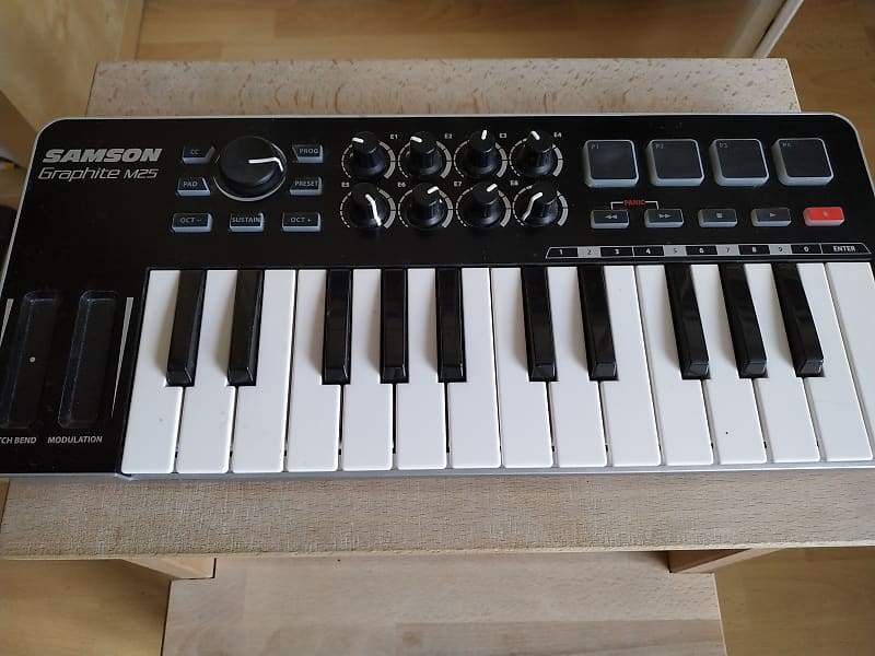 Samson Graphite M25 USB MIDI Controller | Reverb