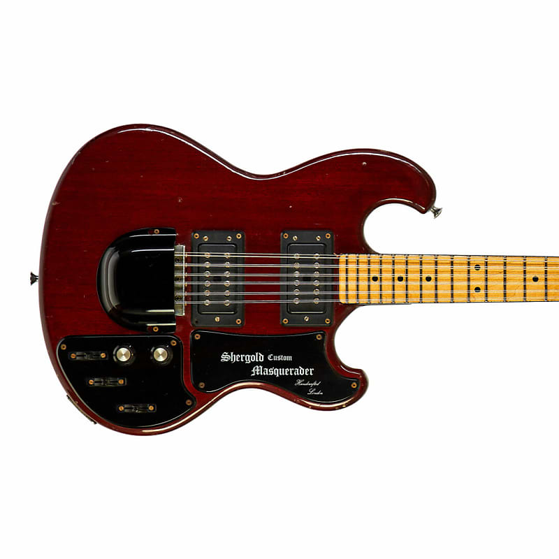 Shergold Custom Masquerader 12-String Cherry (Pre Owned, | Reverb