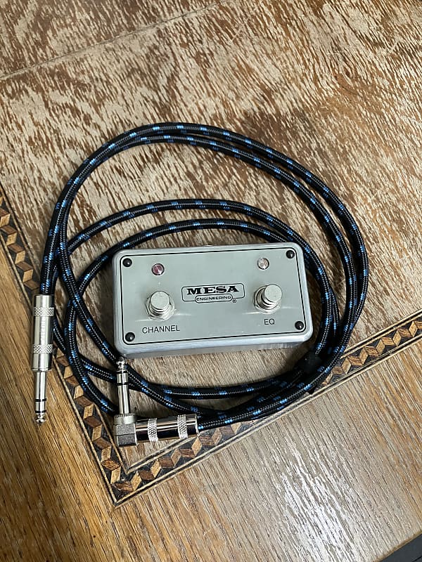 Mesa Boogie Two button footswitch 2020 - Steel | Reverb