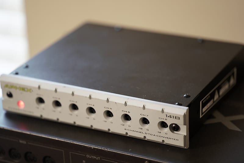Aphex 141-B, D/A Converter (8-channels of ADAT audio in, | Reverb