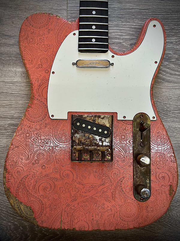 Pistols Crown Barncaster Tele GUITAR BODY ONLY PARTCASTER USA | Reverb