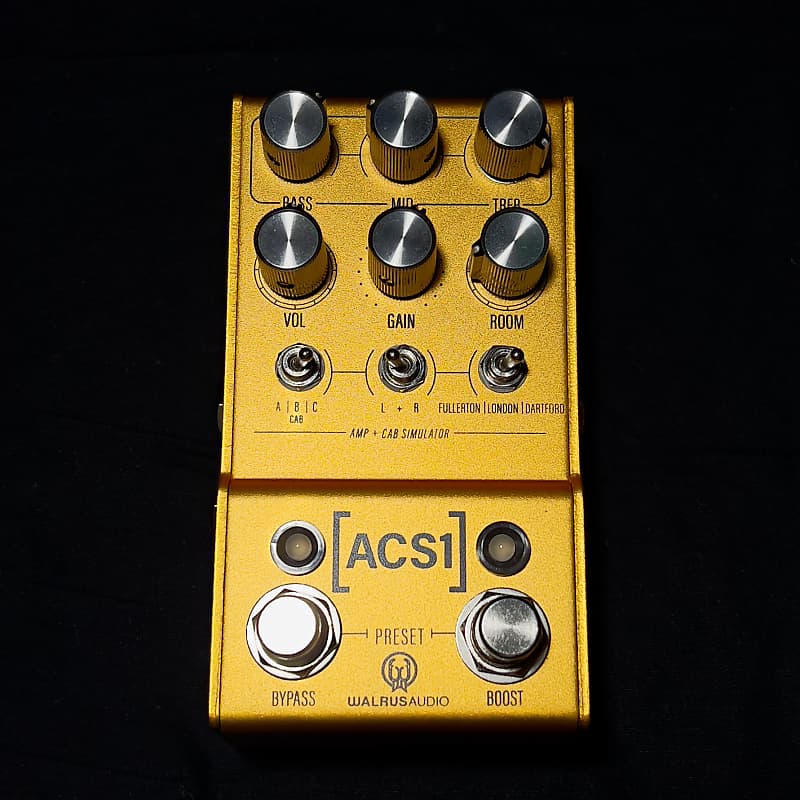 Walrus Audio ACS1 With Tone Factor XR IR's | Reverb
