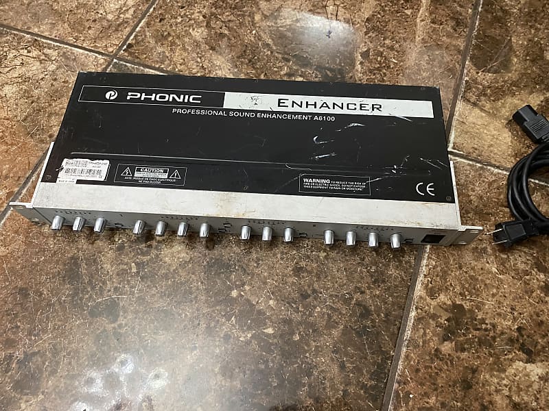 Phonic A6100 Enhancer / Exciter Signal Processor | Reverb