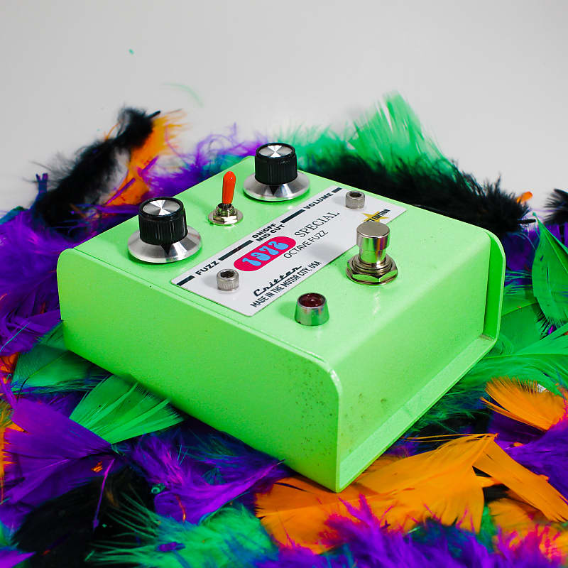 Critter - 1972 Fuzz (Super Fuzz.) Neon Green B-Stock. | Reverb