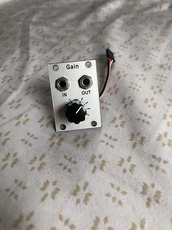 Pulp Logic- Gain eurorack 1U tile Gain 2020 - silver | Reverb