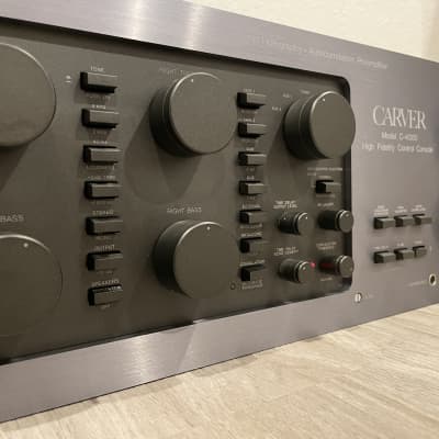 Carver C-4000 Autocorrelation Preamplifier High fidelity | Reverb