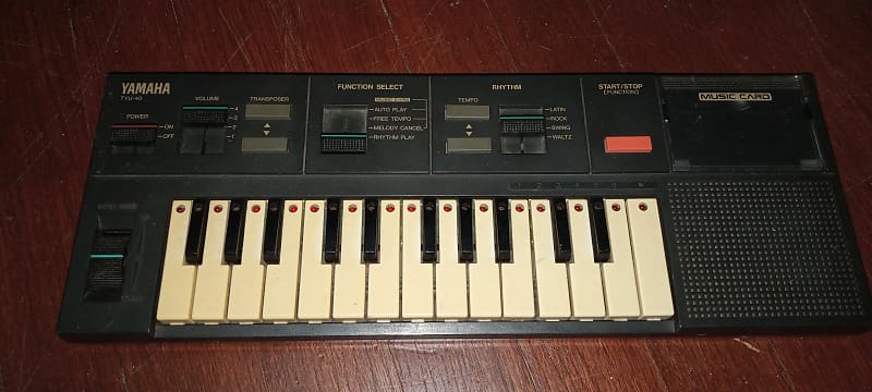 Vintage 1980s Yamaha TYU-40 Keyboard Synth with power supply | Reverb
