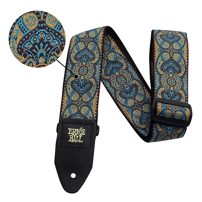 4098 Ernie Ball GUITAR STRAP/BASS STRAP IMPERIAL PAISLEY | Reverb