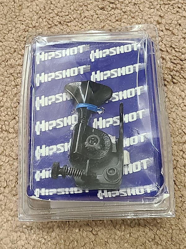 Hipshot Bass Xtender BT13 Y-Key Bass Side Black | Reverb