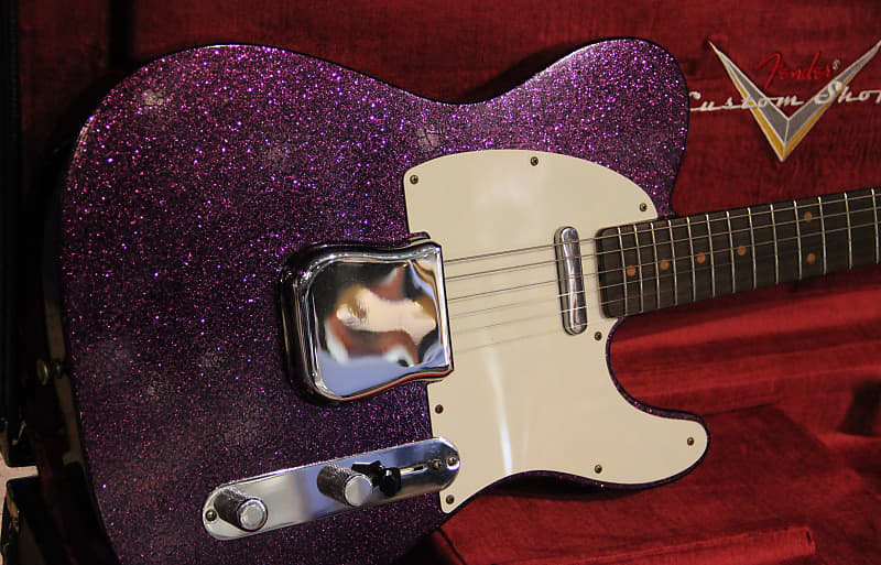 Fender Custom Shop '60s Telecaster Journeyman Aged Magenta | Reverb