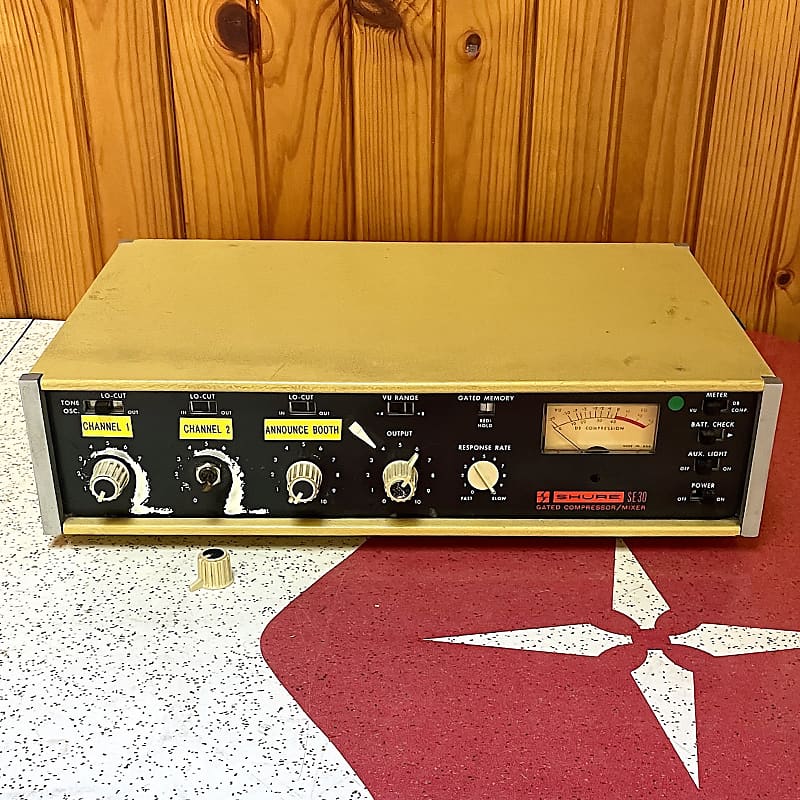 Vintage 1970s Shure SE-30 Gated Compressor Mixer Limiter - | Reverb