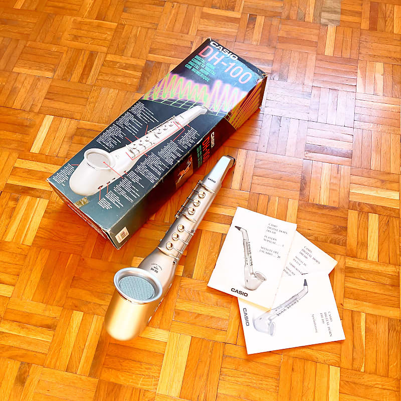 Casio DH-100 (Japan, 1985) Digital Horn MIDI Saxophone with | Reverb