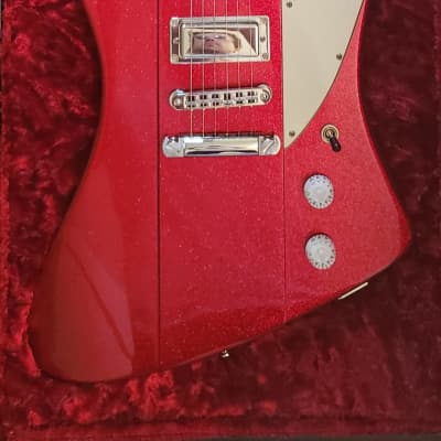 Mike Lull Firebird Rising 2012 Sparkle Red | Reverb