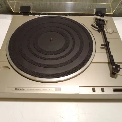 Hitachi HT-20S Turntable 80s Vintage Japan Silver | Reverb