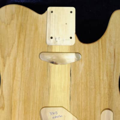 Spalted Maple Top and Back \ Basswood Telecaster Tele Body | Reverb
