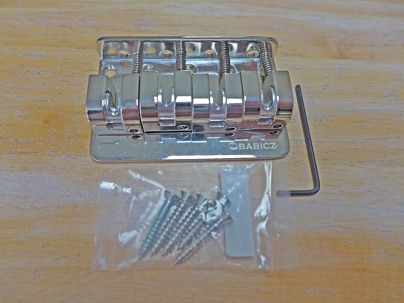 Babicz Full Contact Hardware Z Series bass bridge for Fender | Reverb