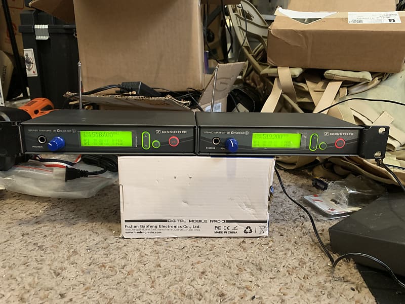 Sennheiser IEM G2 A 518-554 Dual (2) Wireless In Ear Monitor | Reverb