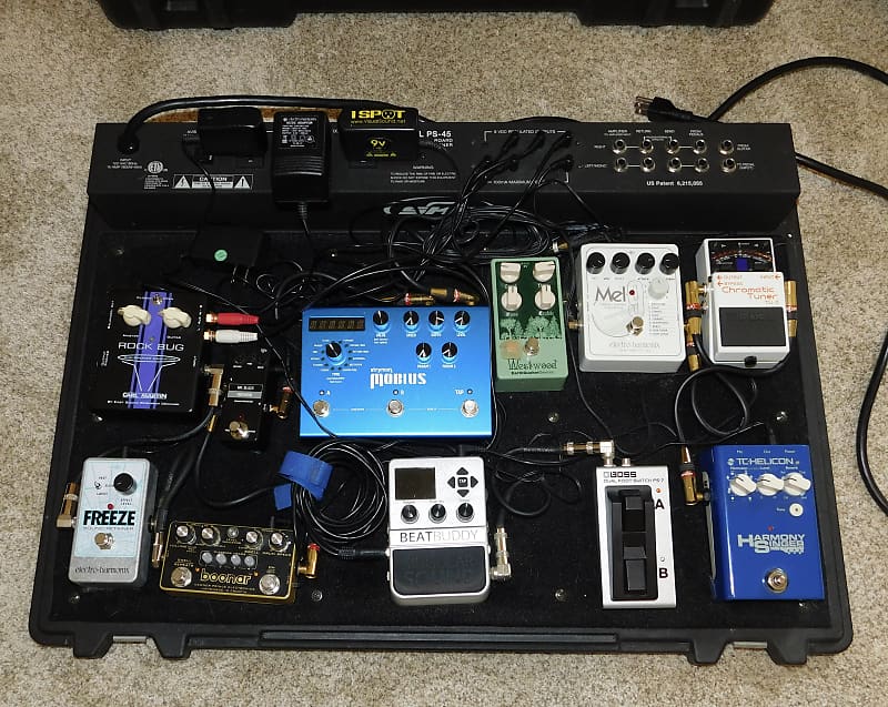 SKB PS-45 Loaded Pedalboard*BeatBuddy*Boonar*Strymon | Reverb