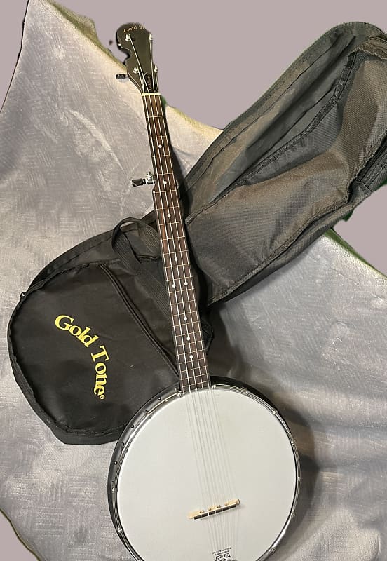 Gold Tone AC-FL1 open back fretless 5 string banjo | Reverb