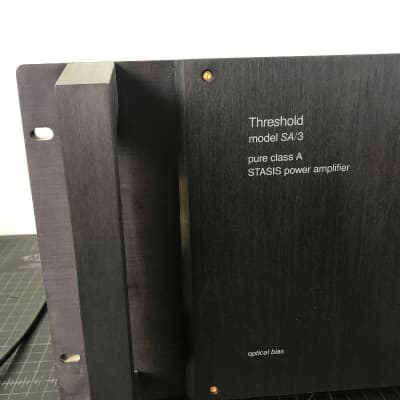 Threshold Model SA/3 Statis Power Amplifier Pure class | Reverb
