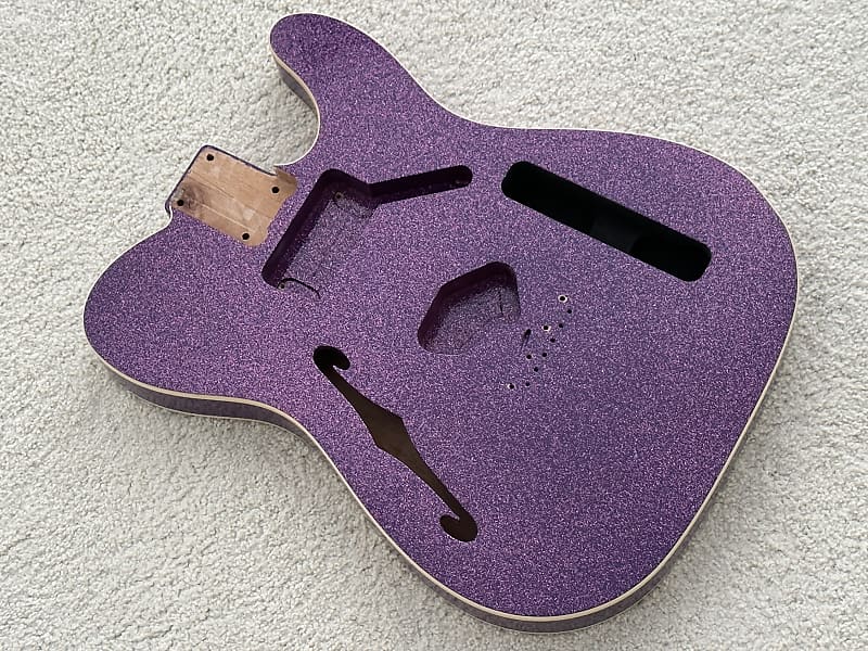 Telecaster Body Telecaster - Sparkle Purple | Reverb