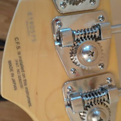 Made in Japan Fujigen Black Jazz Bass w/ Fender Custom Shop | Reverb