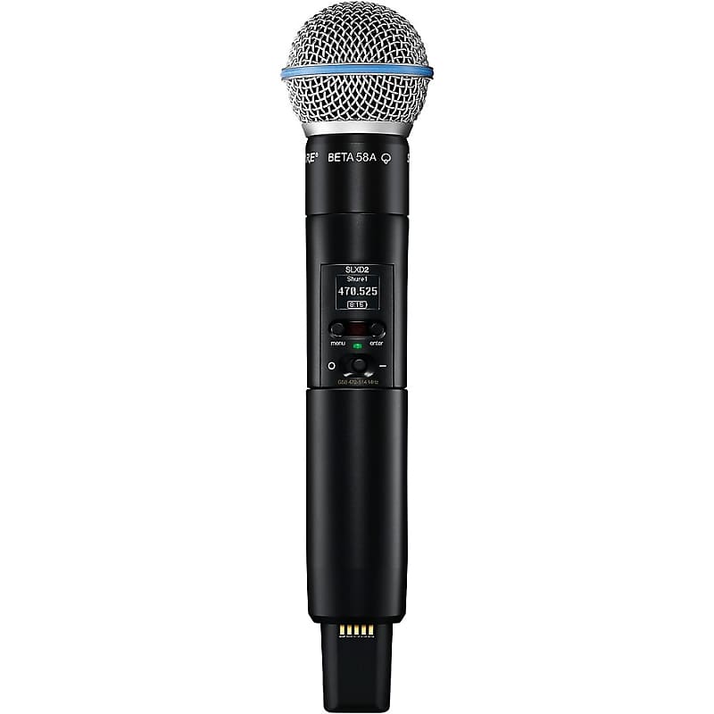 Shure SLXD2/B58 Handheld Wireless Transmitter with BETA 58A | Reverb