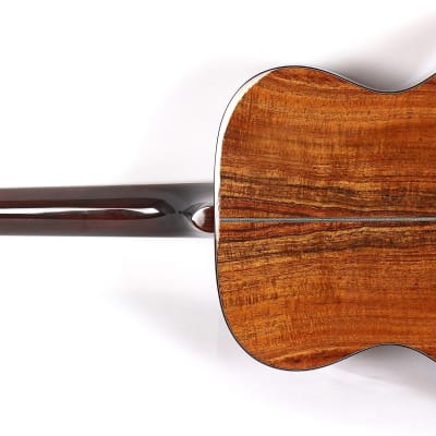 Huss and Dalton OM Custom Koa and Redwood Acoustic Guitar | Reverb