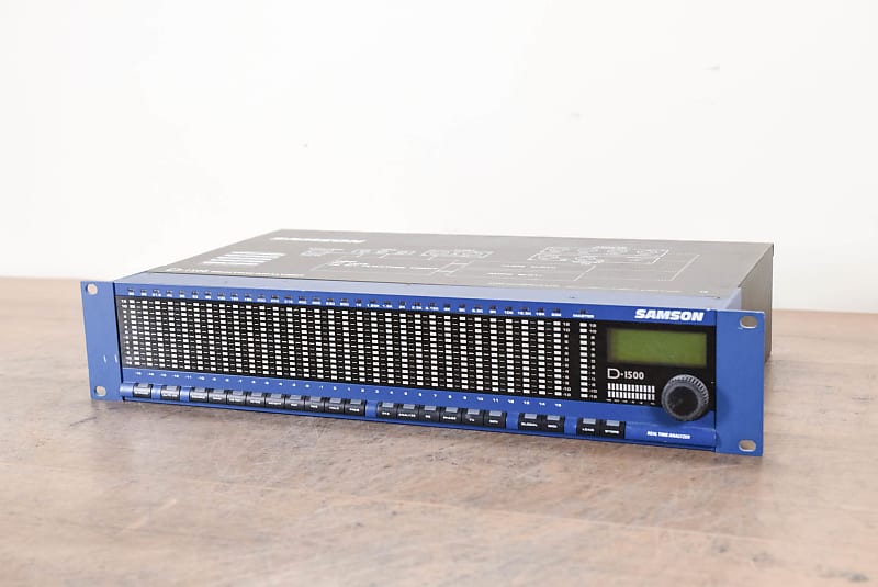 Samson D-1500 Digital Real-Time Analyzer (church owned) | Reverb