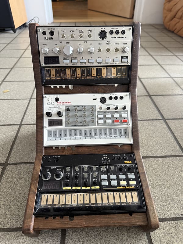 Korg Volca Bass / Beats / Sampler 2 2000s - Black and White | Reverb