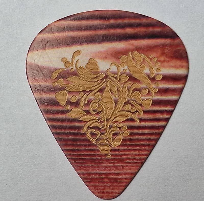 Médiator Plectre Pick guitare - Plastique fin nervuré foncé | Reverb